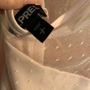 Express | Tops | Express Pink Lace Top | Poshmark